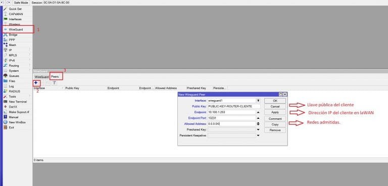 [Guía] WireGuard paso a paso con Mikrotik - LanPixel